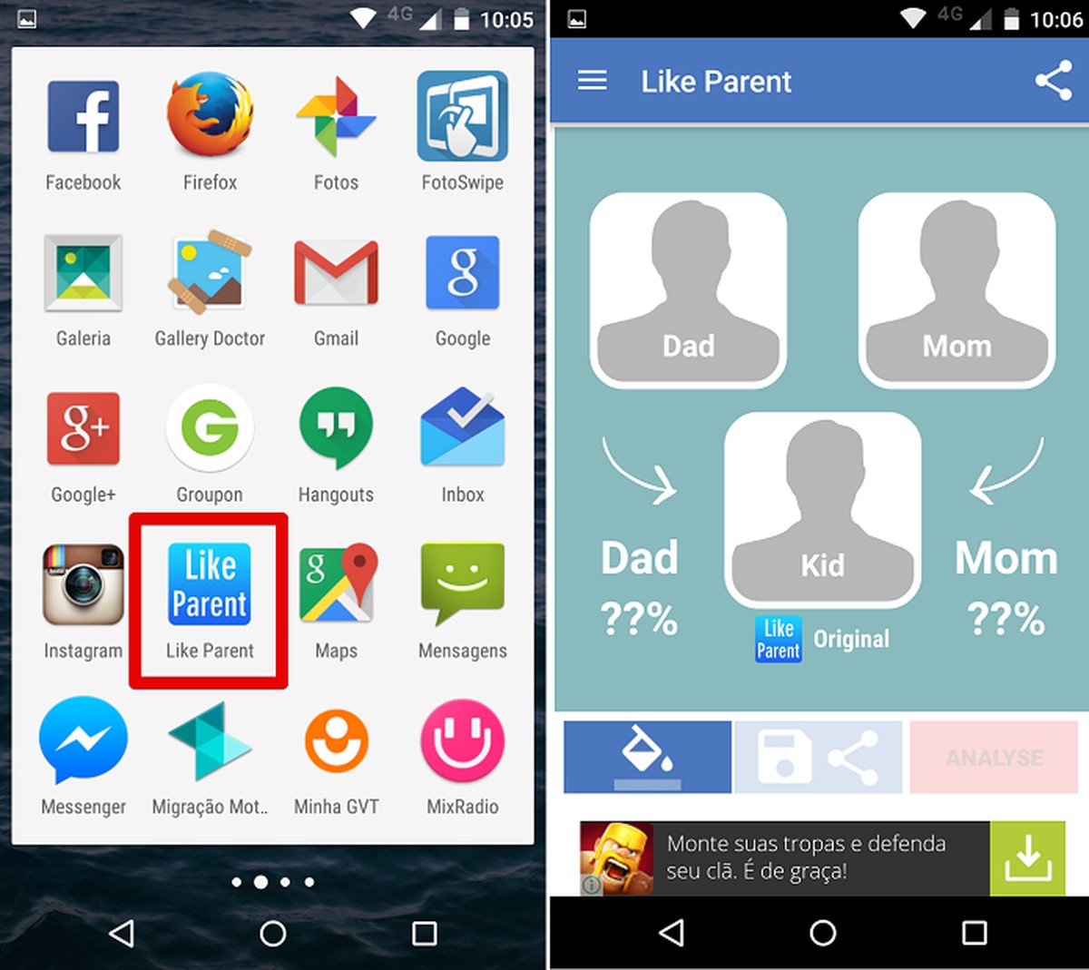 Like Parent: descubra se o bebê se parece mais com o pai ou com a mãe ...