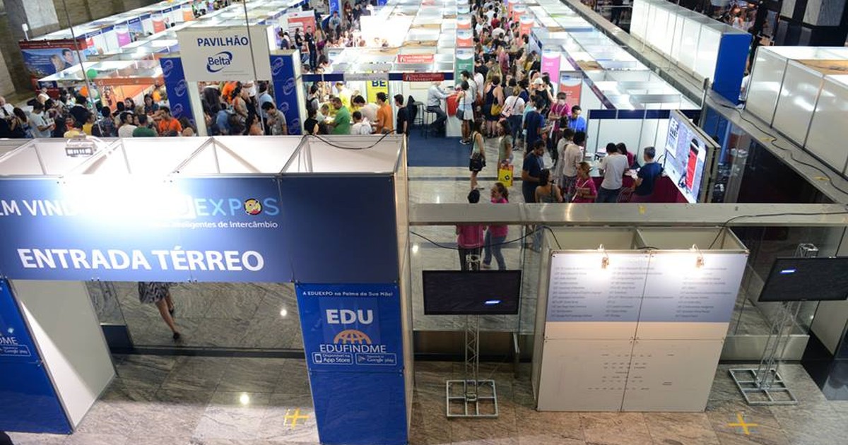 G1 - Feira mundial de intercâmbio deve reunir quatro mil pessoas em ...