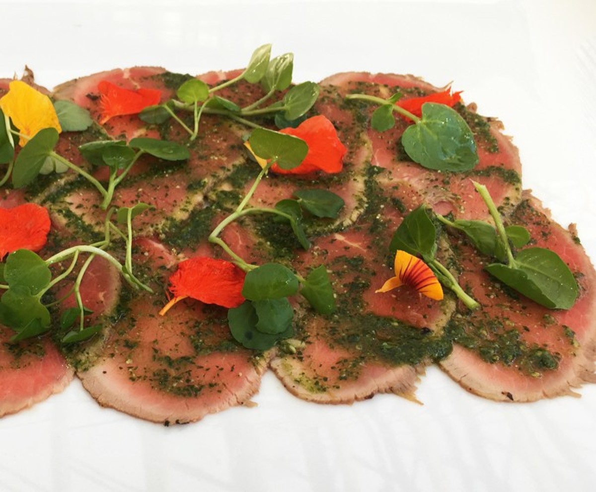 Carpaccio de Rosbife da chef Paula Prandini | Mais Você | Receitas