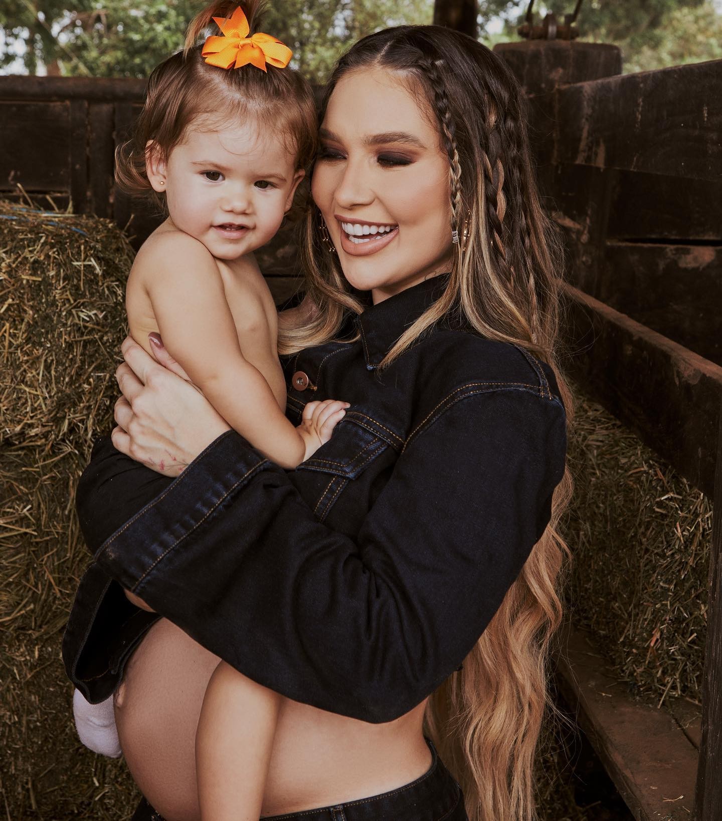 Virginia Fonseca posa com filha e fala sobre 36 semanas de gestação ...