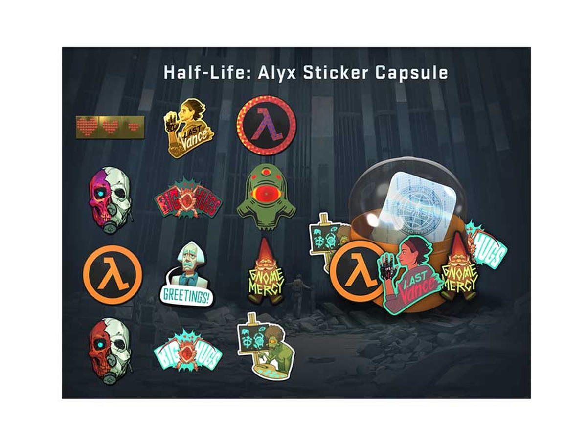 CS:GO recebe update com adesivos e pins de Half-Life: Alyx | Jogos de ...