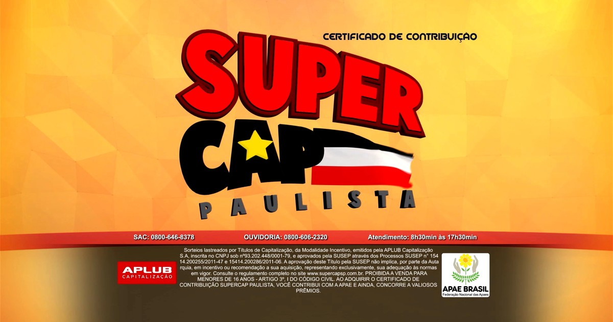 G1 - Supercap distribui prêmios semanais que somam mais de R$ 200 mil ...
