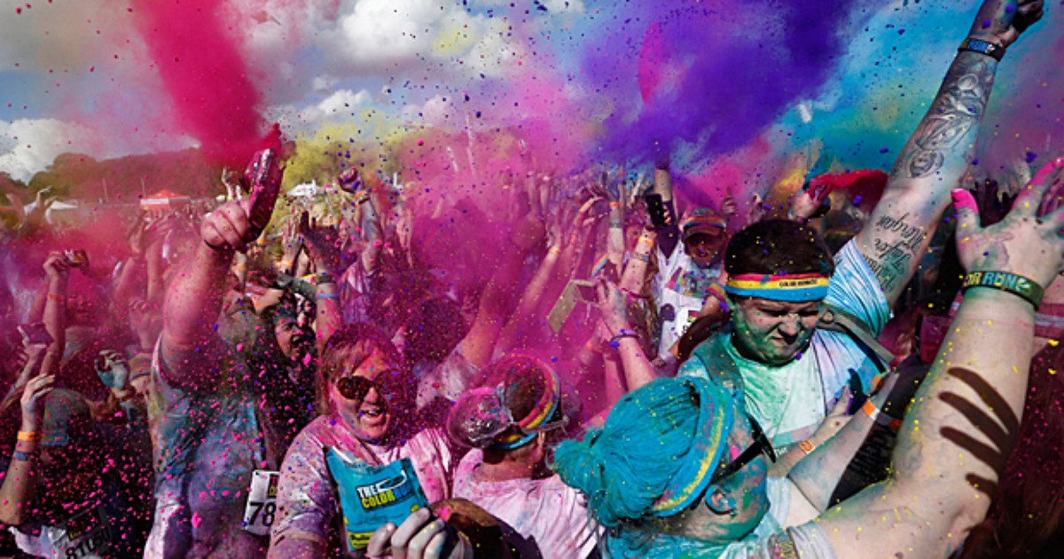 G1 - 'The Color Run' reúne milhares de pessoas na Austrália - notícias ...