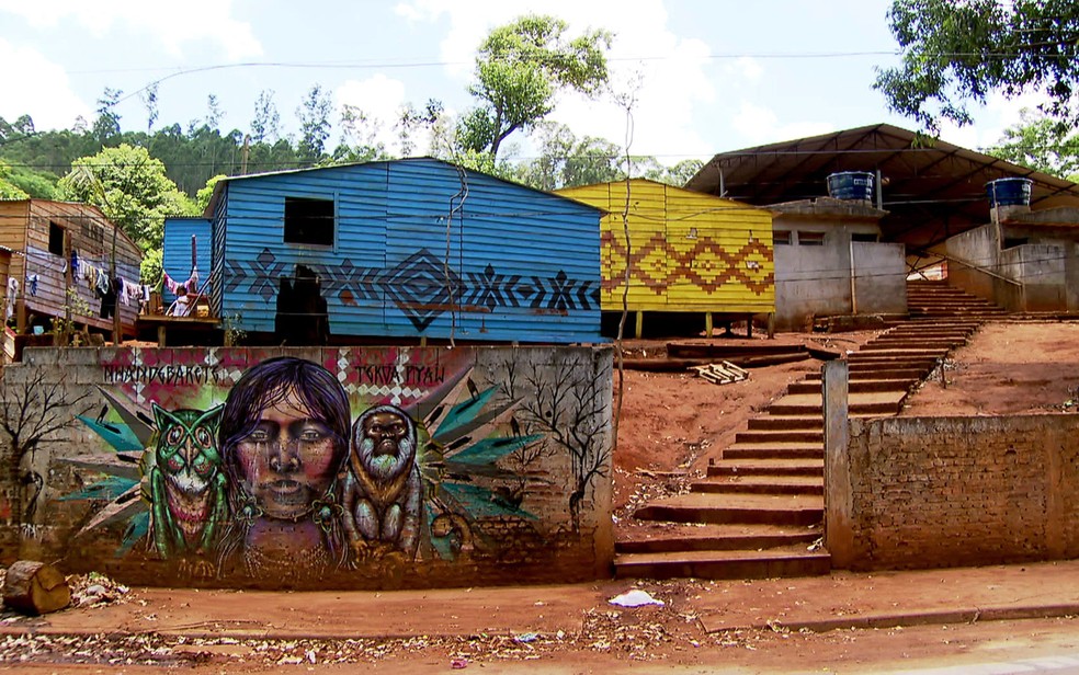Índios de aldeia do Pico do Jaraguá pedem doações para suportar o ...
