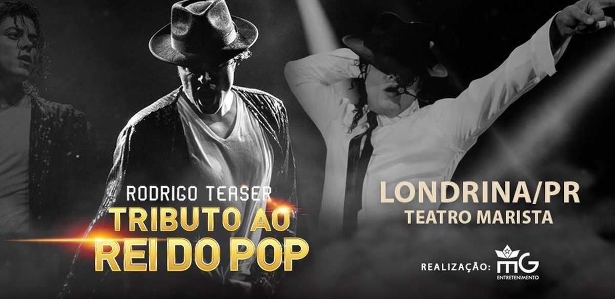 Michael Jackson em Londrina: espetáculo apresenta um tributo ao rei do pop na cidade | Londrina ...