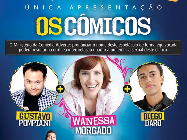 G1 - Cine Roxy recebe trio para show de stand up comedy em Santos, SP ...