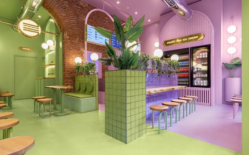 3 ideias de decoração que amamos nesta sorveteria em Fortaleza - Casa ...