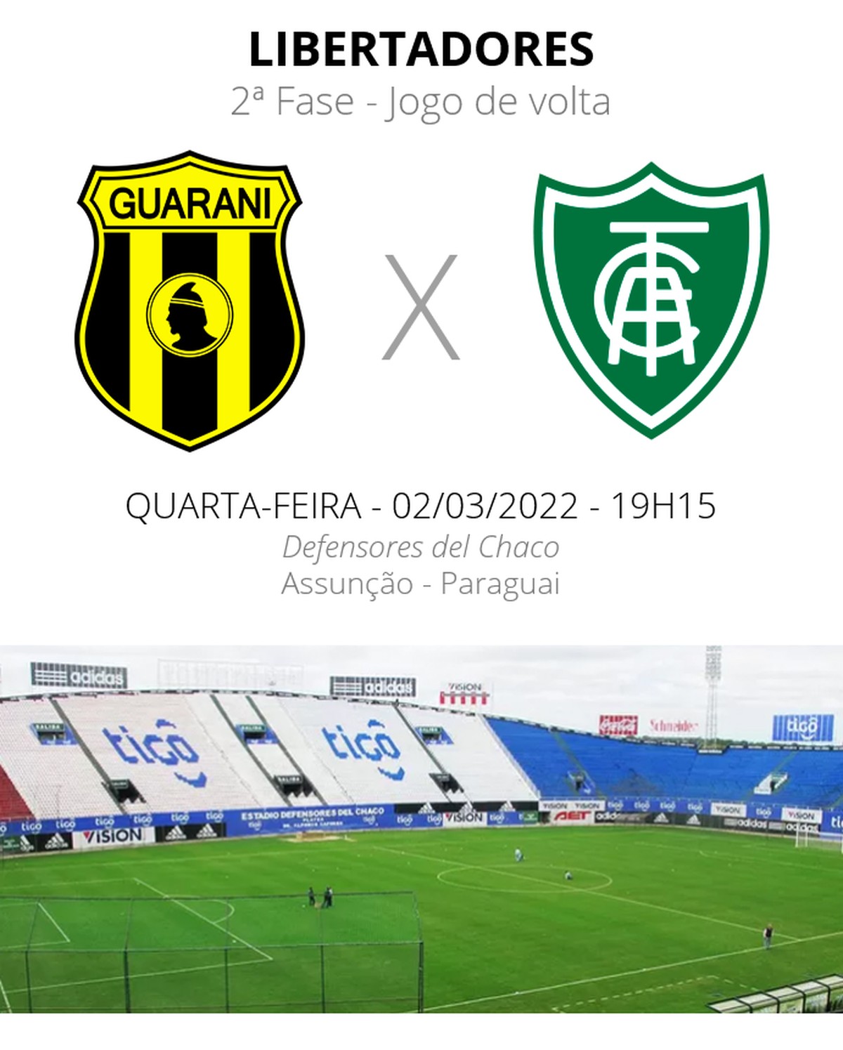 Guaraní Par X América Mg Veja Onde Assistir Escalações Desfalques E
