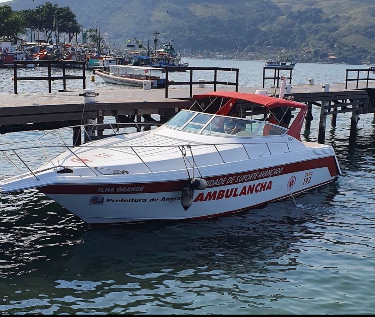Angra dos Reis ganha 'ambulancha' para dar suporte em atendimentos médicos nas ilhas | Sul do ...