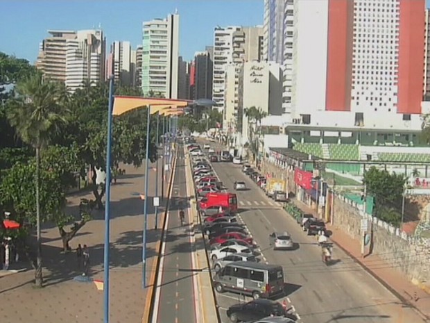 G1 - Beira Mar de Fortaleza recebe nesta quarta via para corredores e ...