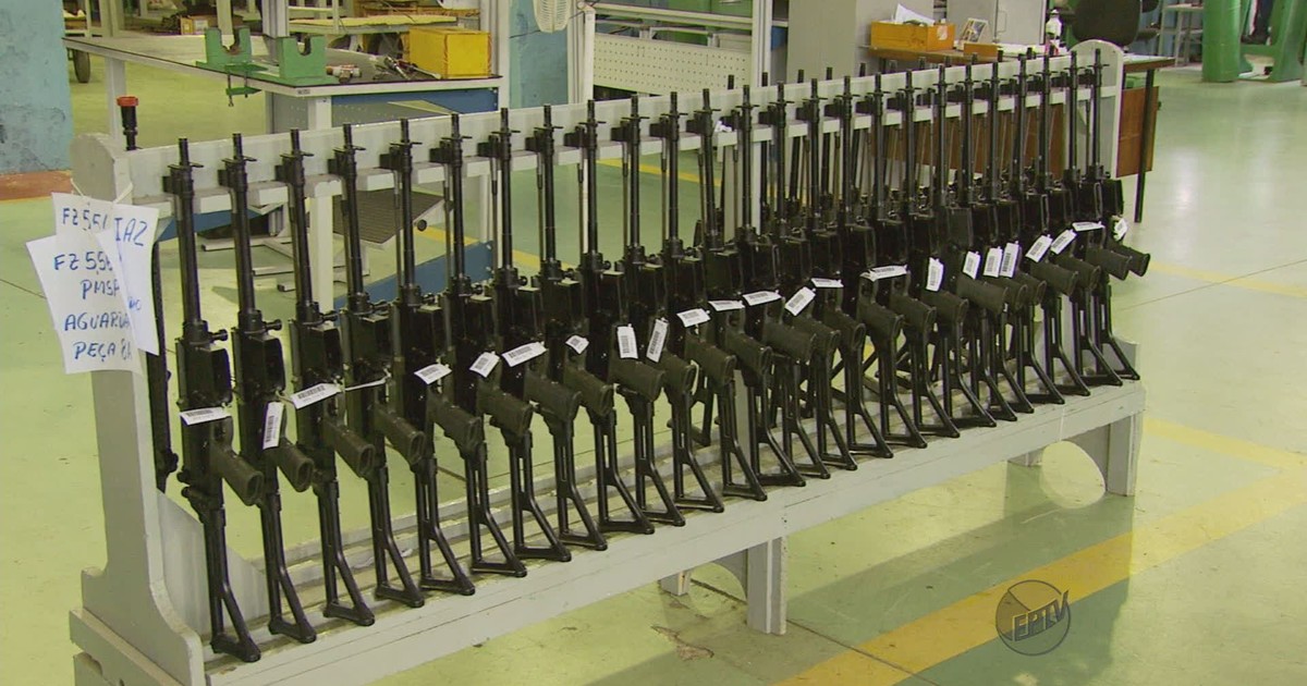 G1 - Primeiro fuzil de tecnologia brasileira é produzido em Itajubá, MG ...