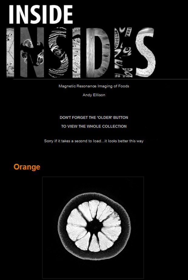 G1 - Homem cria site com ressonâncias magnéticas de alimentos ...