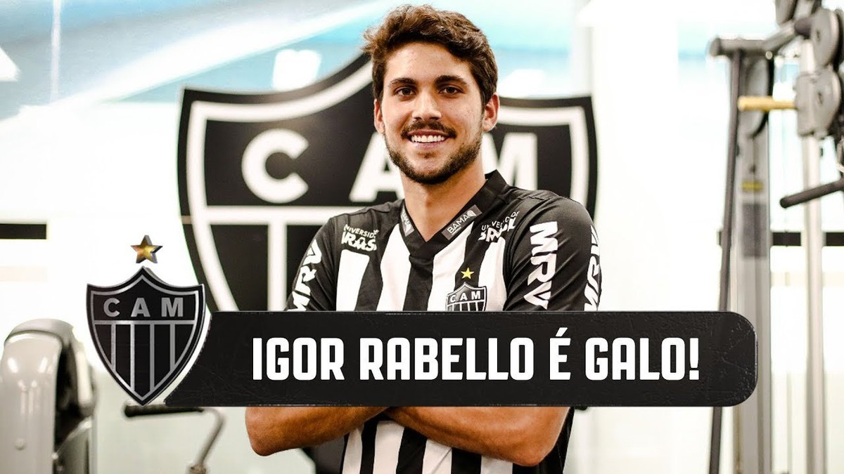 Atlético-MG oficializa contratação de Igor Rabello, que assina contrato ...