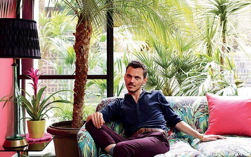 A exuberância de Matthew Williamson - Casa Vogue | Tecidos