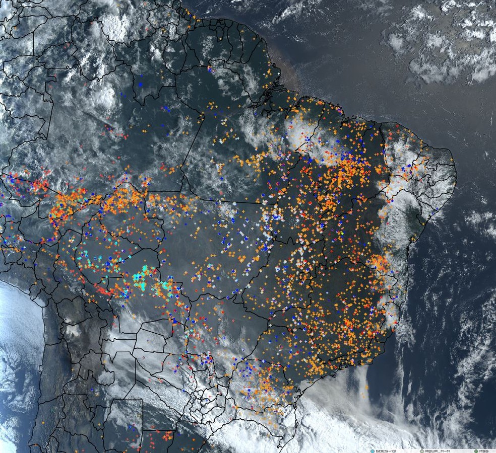 Focos De Queimadas Na Amazônia São Mais De 15 Mil Em Setembro Segundo
