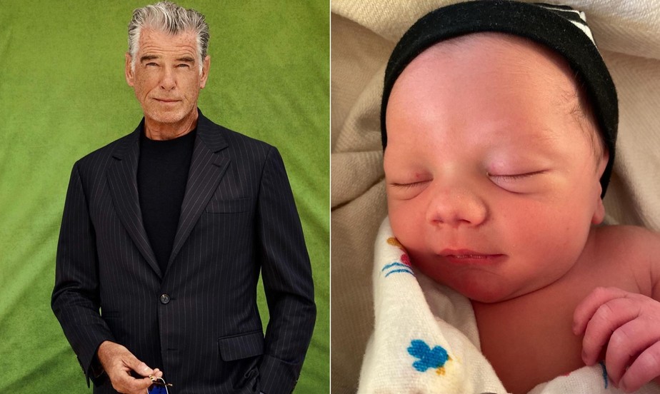 Pierce Brosnan celebra o nascimento do quarto neto | Gente | O Globo