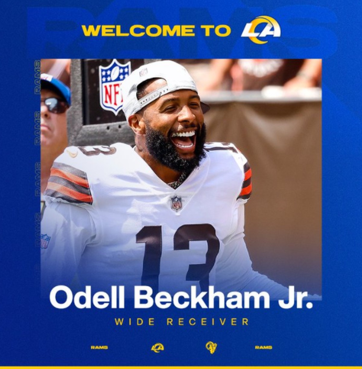 NFL: Rams acertam contratação de Odell Beckham Jr. | futebol americano | ge