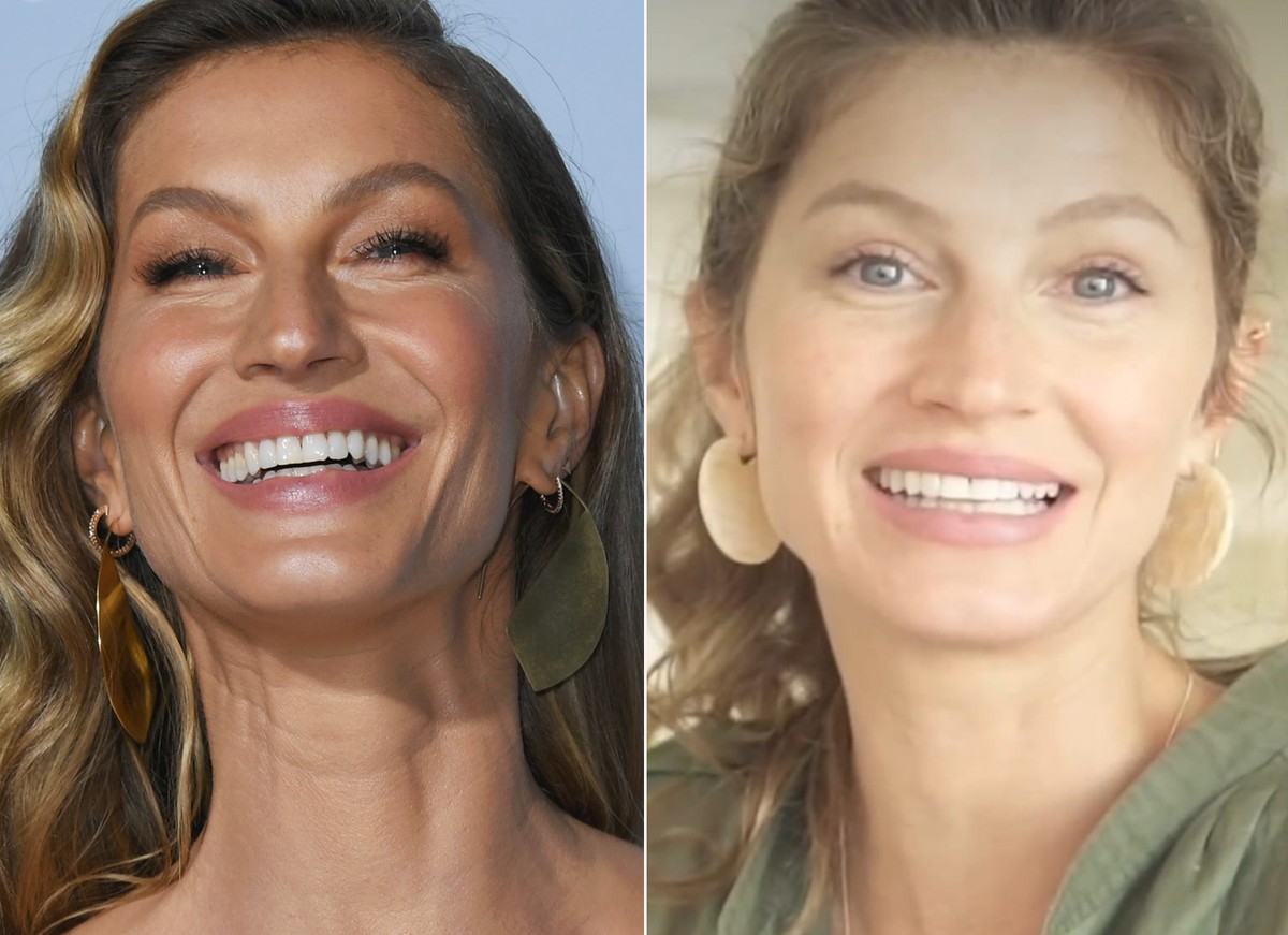 Gisele Bündchen ensina receita em vídeo e impressiona com rosto mais ...