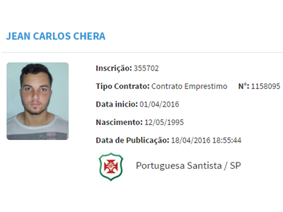 Jean Chera aparece no BID e está liberado para estreia pela Briosa