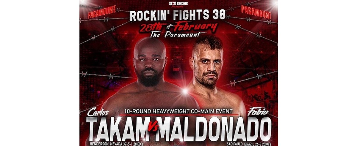 Maldonado enfrentará Takam | blog do daniel fucs | ge