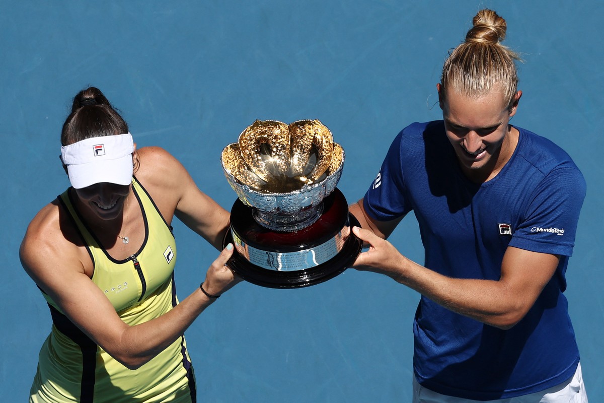 Stefani e Matos levam o Australian Open e são a primeira dupla mista ...