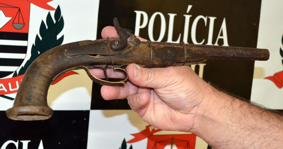 G1 - Garrucha da Guerra de Canudos é usada para assalto em Piracicaba ...