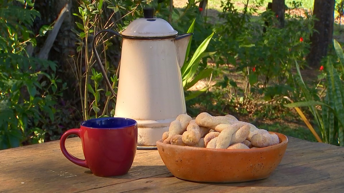 Receita Nosso Campo: aprenda a fazer biscoito de pinga | Nosso Campo | G1