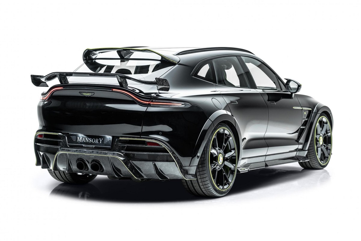 Aston Martin DBX vira "hatch esportivo" com dois spoilers e 800 cv nas ...