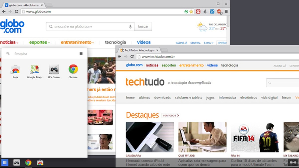 Chrome 32 renova aba inteligente, bloqueio de malware e modo Windows 8 ...