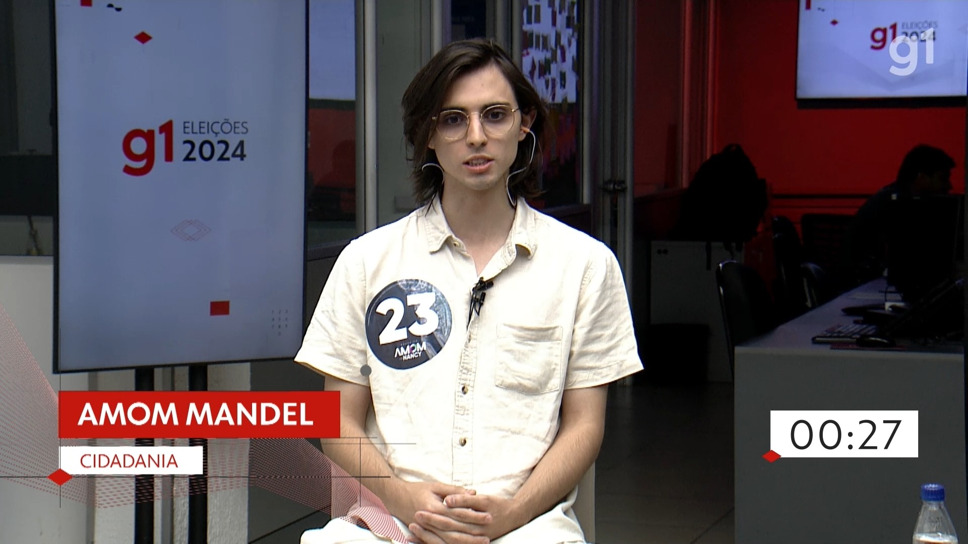 VÍDEOS: g1 Amazonas entrevista Amom Mandel (Cidadania) | Eleições 2024 ...