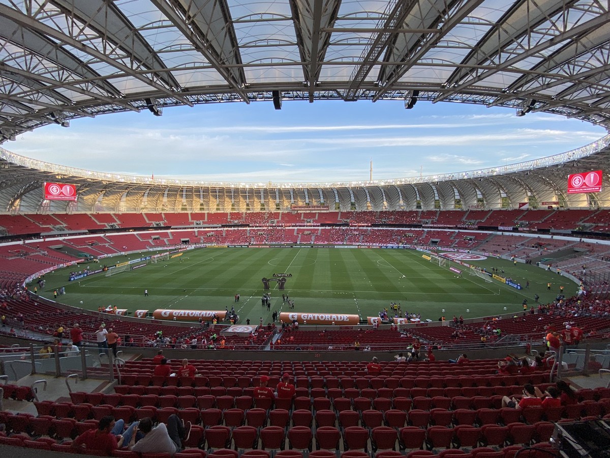 Inter aproveita parada para melhorias e plantio da grama de inverno no ...