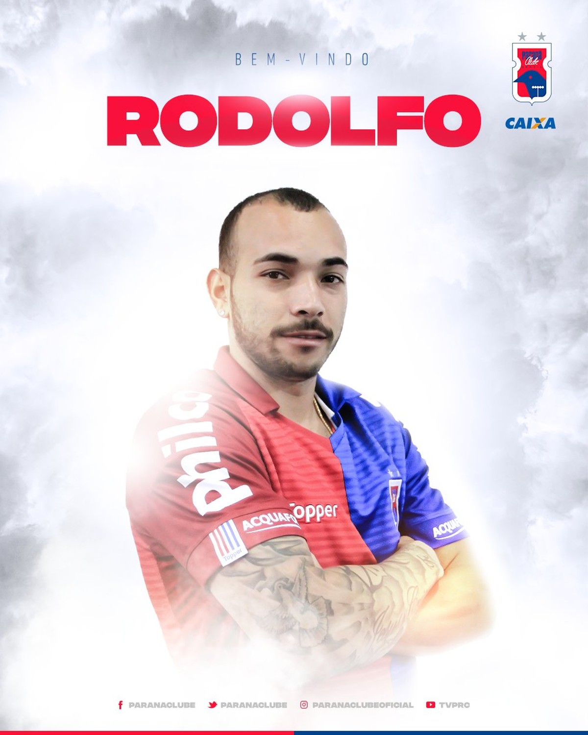 Paraná confirma meia-atacante Rodolfo como primeiro reforço para o pós ...