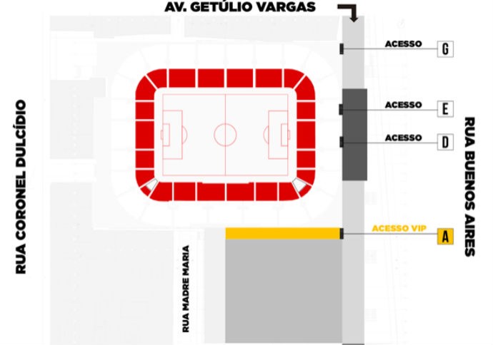 Atlético-PR divulga orientações para entrada no jogo-teste da Arena ...