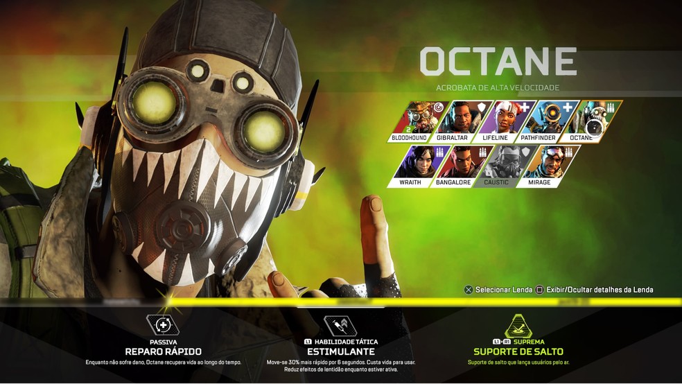 Apex Legends: veja dicas para jogar com Octane | Jogos de ação | TechTudo