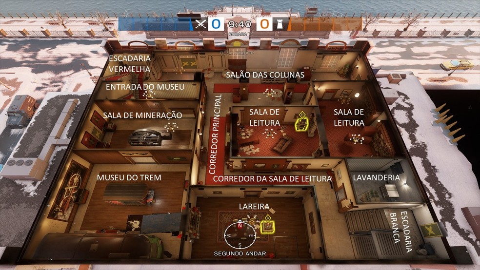 Café Dostoiévski no Rainbow Six Siege: veja lugares e pontos de ...