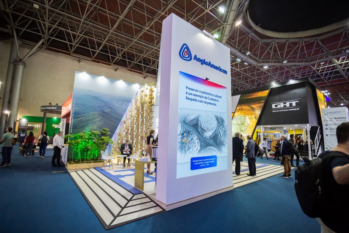 Estande inclusivo se destaca na Exposibram 2022 | Anglo American | G1