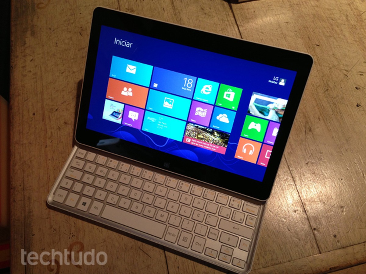 LG traz o SlidePad, mistura de tablet e notebook, para o Brasil ...