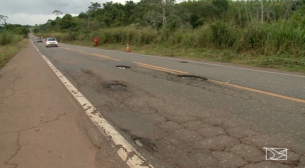 Por falta de manutenção, BR-010 apresenta problemas estruturais no MA ...