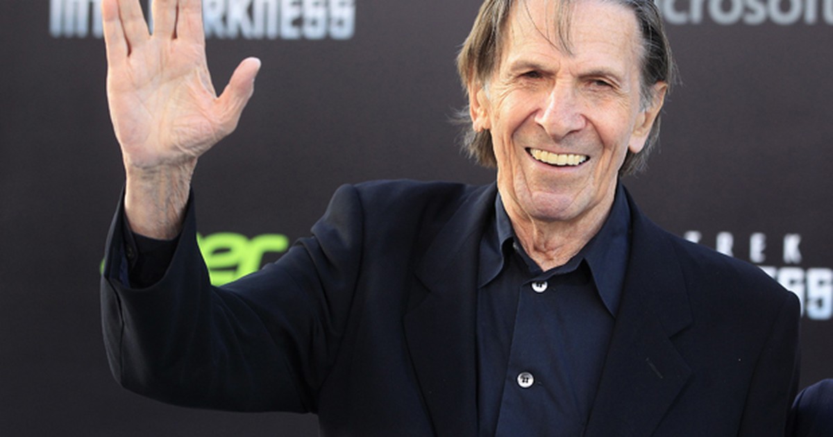 G1 - Em seu último tuíte, Leonard Nimoy disse que 'a vida é como um ...