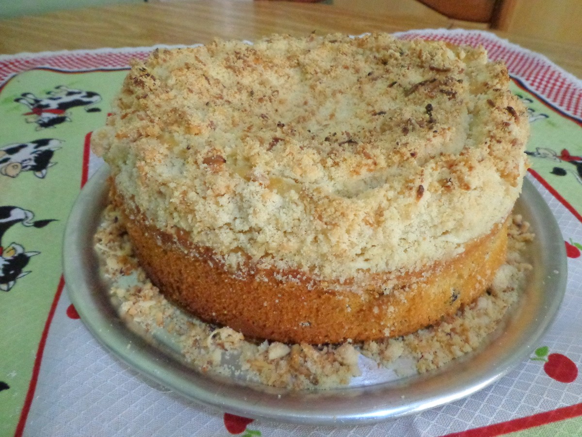 Bolo Cuca | Receitas Gshow | Gshow