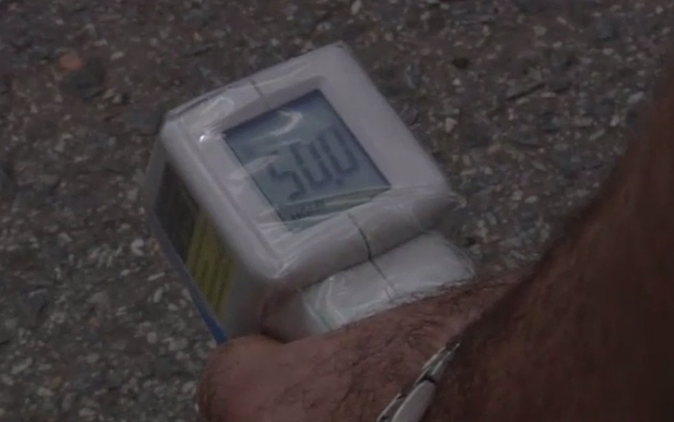 Termômetro aponta temperatura de 50°C no asfalto, em Goiânia | Goiás | G1