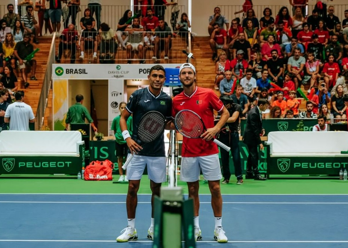 Brasil perde para Portugal no Grupo Mundial I da Copa Davis | tênis | ge