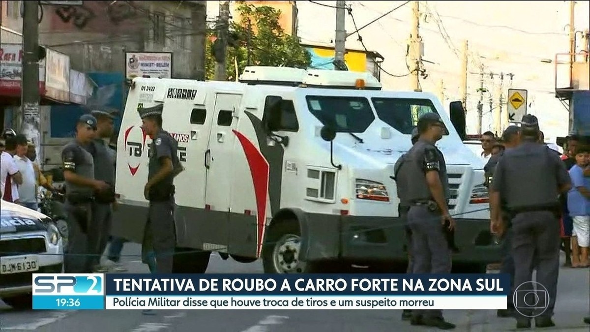 Tentativa De Roubo A Carro Forte Termina Com Um Suspeito Morto Na Zona