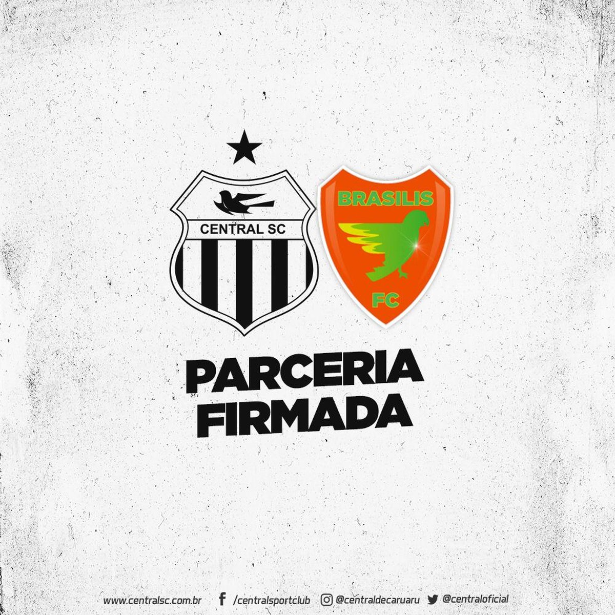 Central firma parceria com o Brasilis FC | central | ge