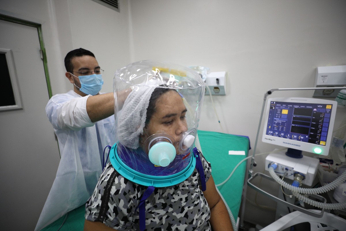 Capacete Elmo vai ser usado no tratamento de pacientes com Covid-19 em ...