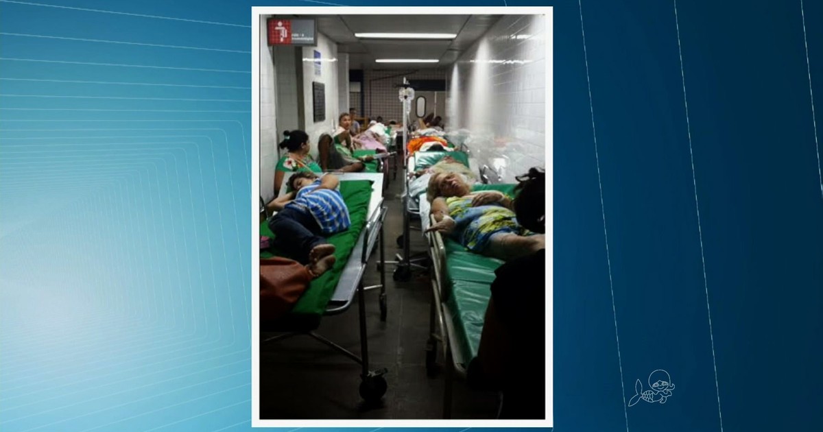 G1 - Imagens mostram lotação e pacientes nos corredores do IJF, em ...