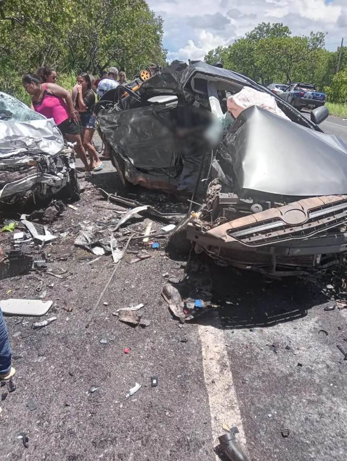 Acidente entre carros deixa dois mortos em rodovia de MT | Mato Grosso | G1