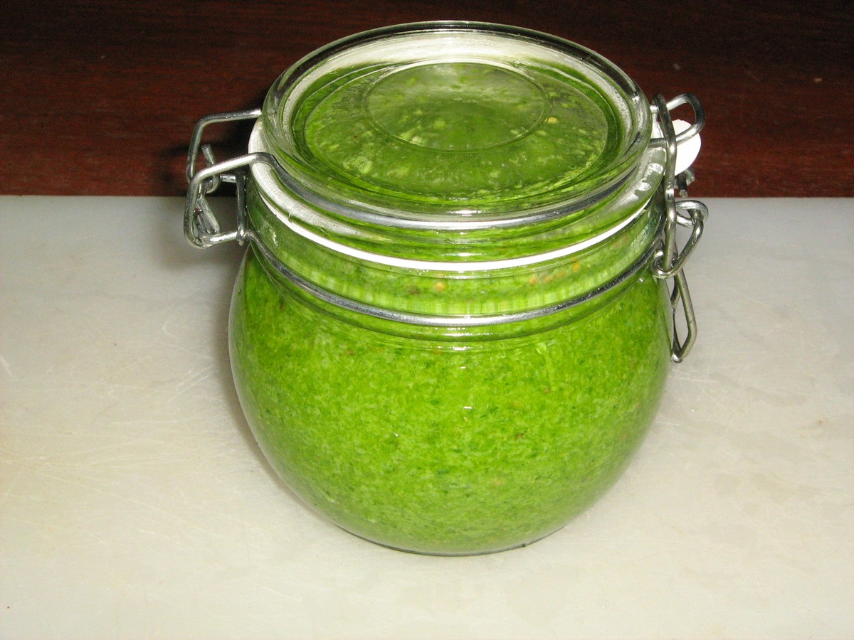 Pasta verde | Acompanhamentos | Receitas