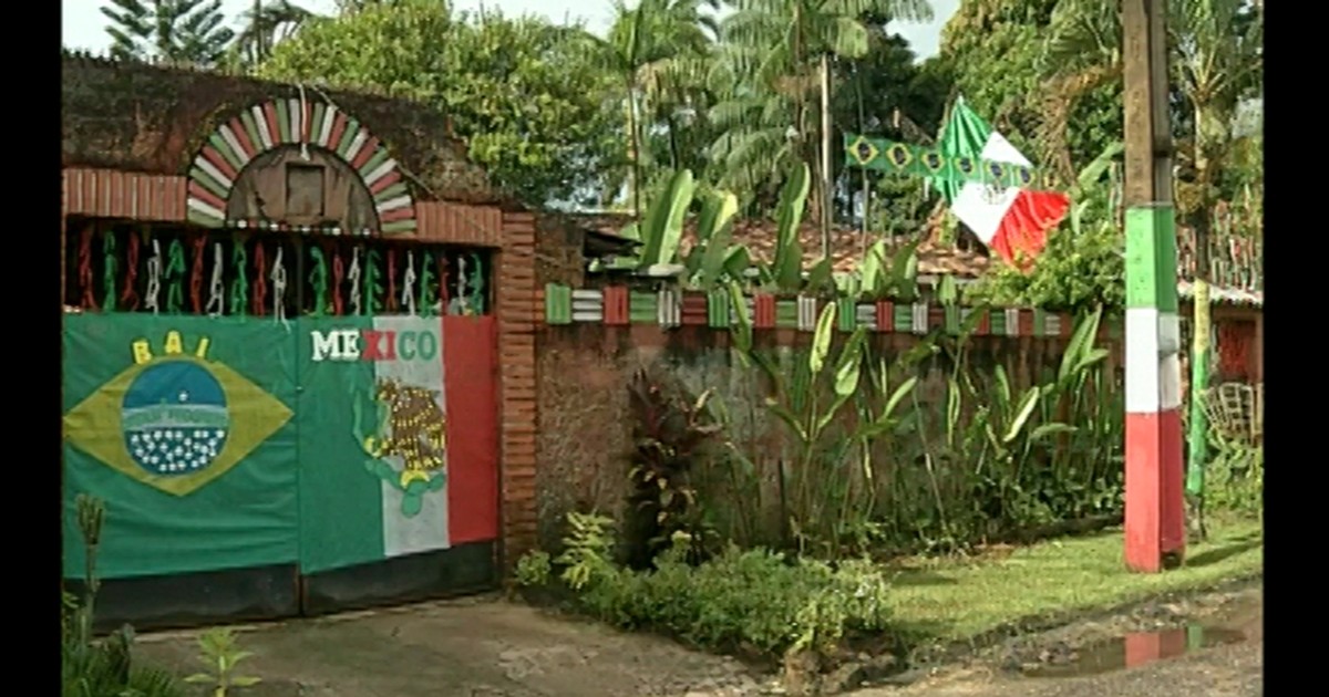 G1 - Em Belém, família se divide em torcida para Brasil e México ...