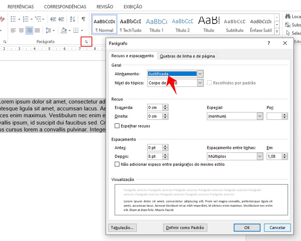 Como Alinhar Texto No Word Abnt - Image to u